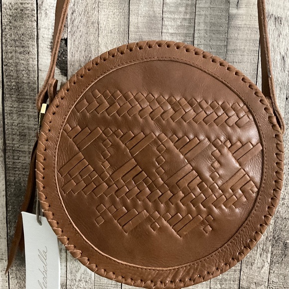 Cleobella | Bags | Cleobella Brand Newleather Canteen Style Shoulder ...